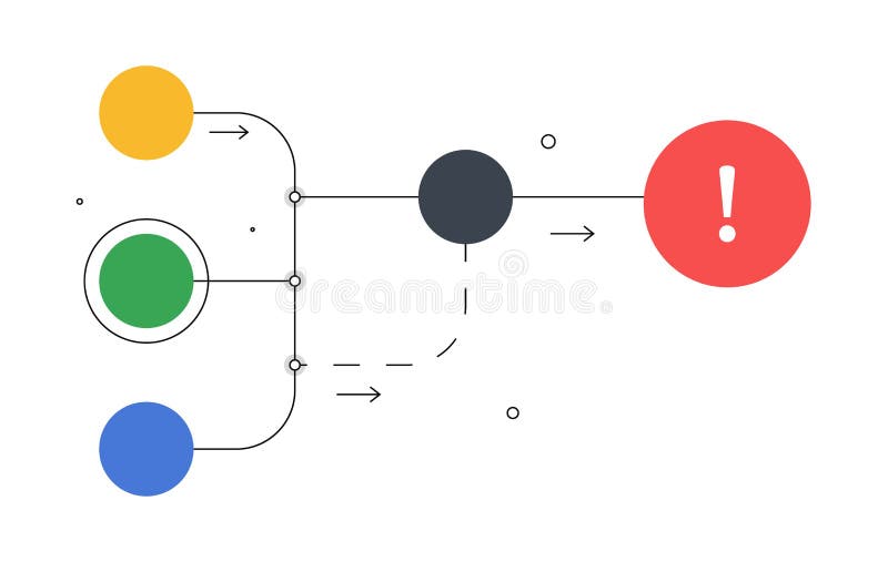 Abstract process failed stock vector. Illustration of release - 263957710