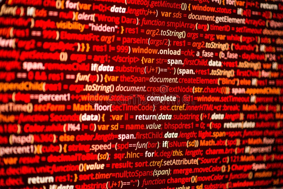 Abstract program code stock image. Image of program, html - 66467643