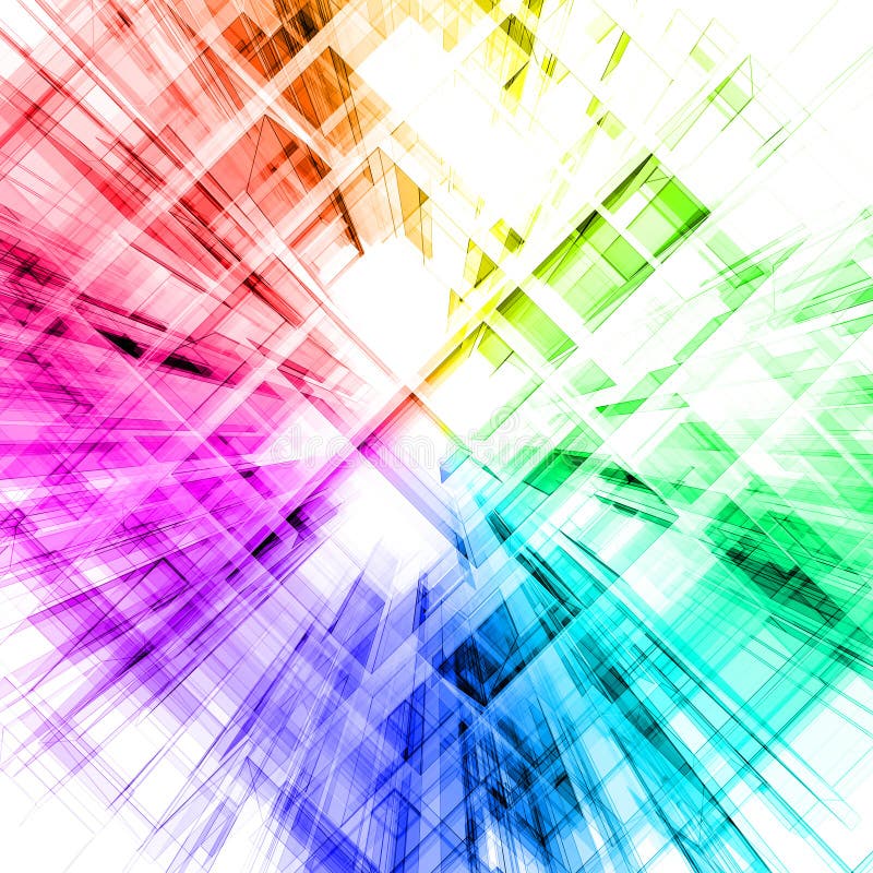 Abstract project stock illustration. Illustration of construction ...