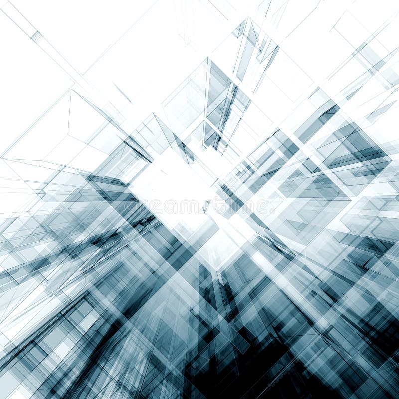 Abstract project stock illustration. Illustration of building - 52707419