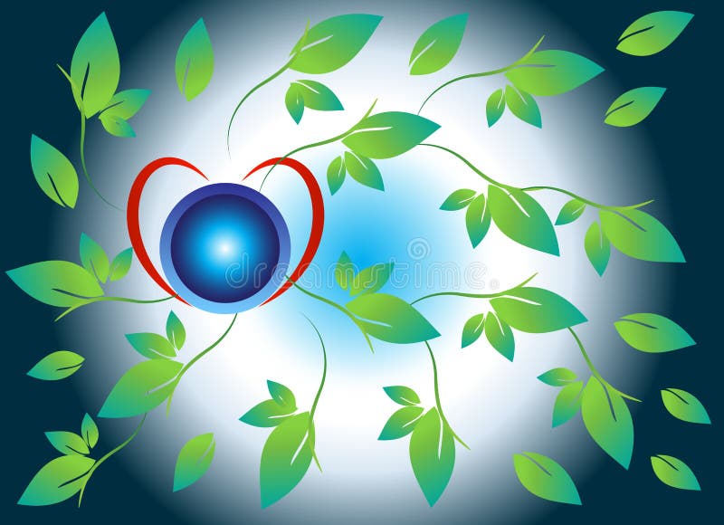 Protect Nature Earth Day Flat Vector Illustration Stock Vector ...