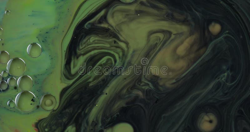 Abstract Psychedelic Background. Ink in a Multicolored Liquid Stock ...