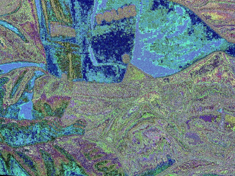 Screen Glitch Texture, Abstract Psychedelic Background. Stock Photo ...