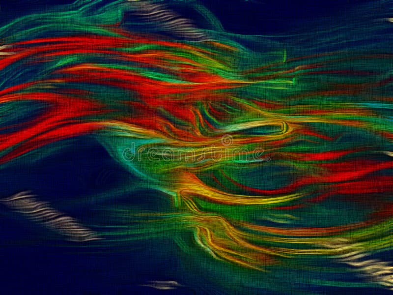 Abstract Psychedelic Background, Texture Color Pencil Stylization for ...