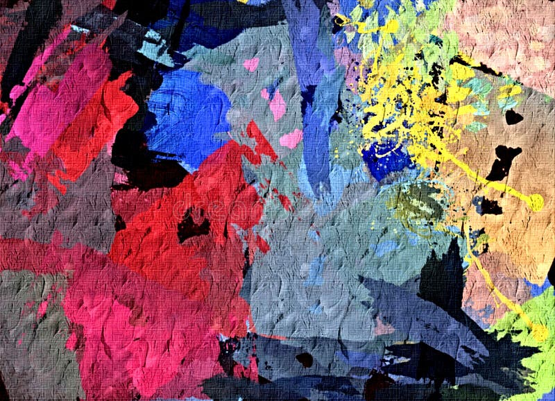 Abstract Psychedelic Grunge Background Graphic Stylization on a ...