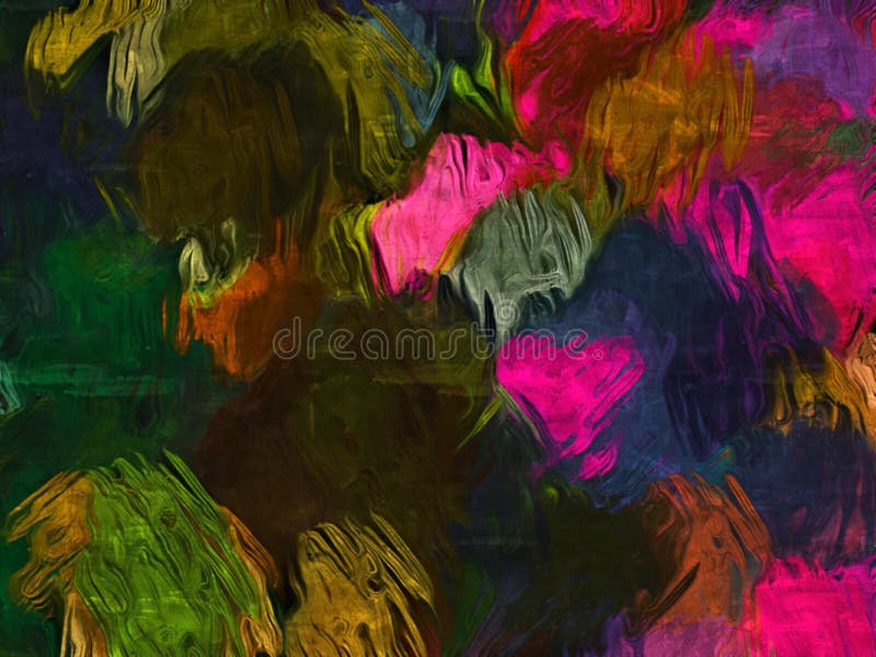 Abstract Psychedelic Grunge Background Graphic Stylization on a ...
