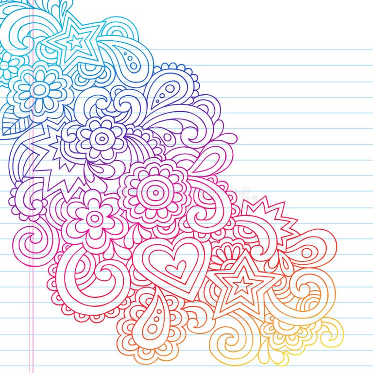 Groovy Psychedelic Abstract Doodles Stock Illustrations – 216 Groovy ...