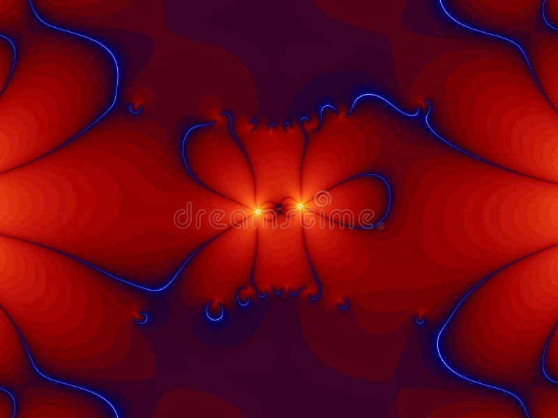 Abstract Psychedelic Red Background Stock Illustration - Illustration ...