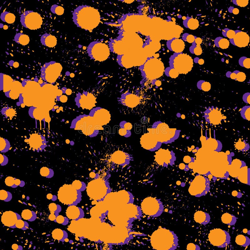 Abstract Psychedelic Trippy Color Splash Background Stock Vector ...