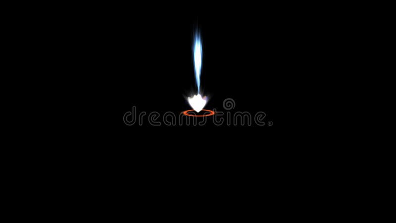 Abstract Pulsating Glow Element From Particles And Dots Explosion Animation Of Multi Colored