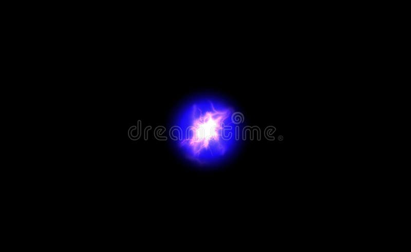 Abstract Pulsating Glow Element From Particles And Dots Explosion Of Multi Colored Dots