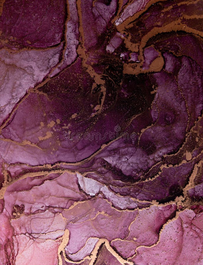 Abstract Purple Art Paint. Background Wallpaper Stock Image - Image of ...