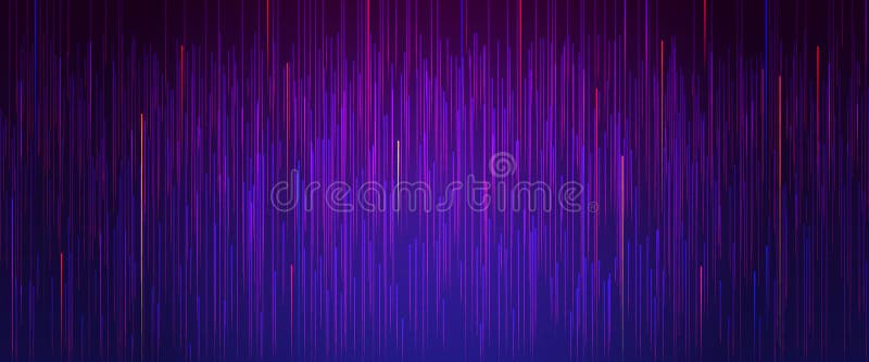 Abstract Purple Background with Color Lines Stock Vector - Illustration ...