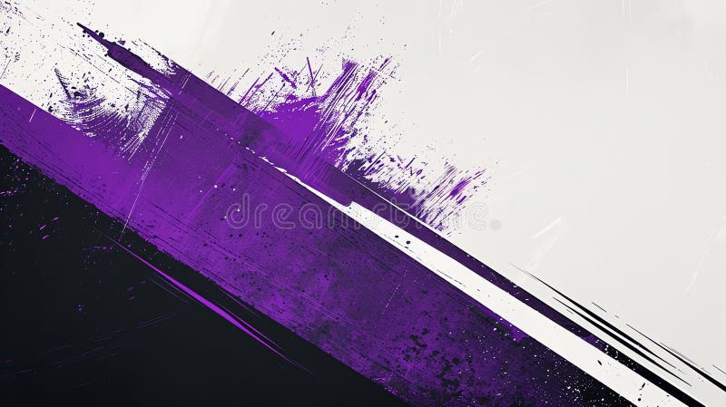Abstract Purple and Black Diagonal Lines with Grunge Texture Overlay ...