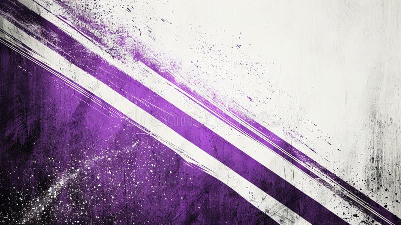 Abstract Purple and Black Diagonal Lines with Grunge Texture Overlay ...
