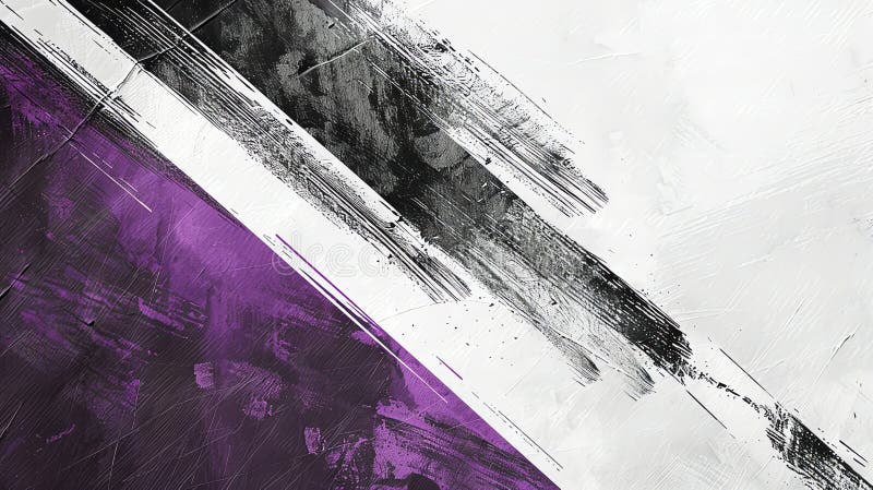 Abstract Purple and Black Diagonal Lines with Grunge Texture Overlay ...