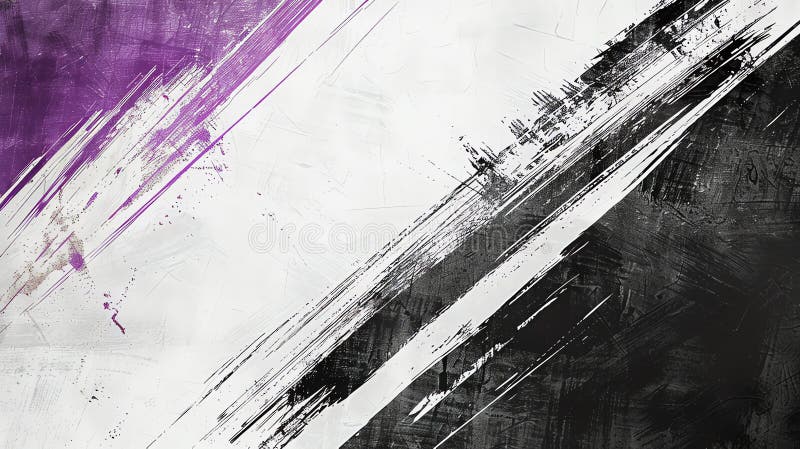 Abstract Purple and Black Diagonal Lines with Grunge Texture Overlay ...
