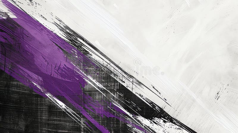 Abstract Purple and Black Diagonal Lines with Grunge Texture Overlay ...