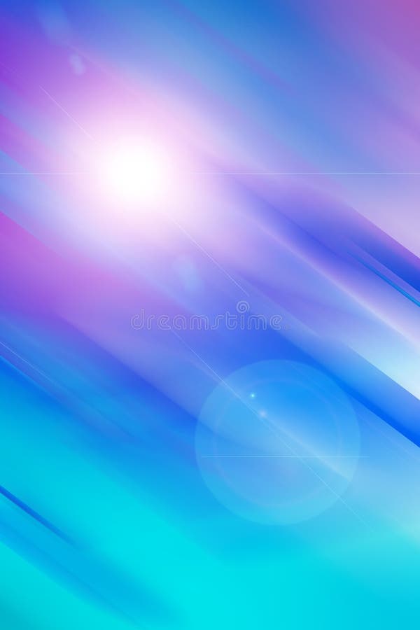 Abstract Purple Blue Background with Len Flare Effect, Gradient. Stock ...