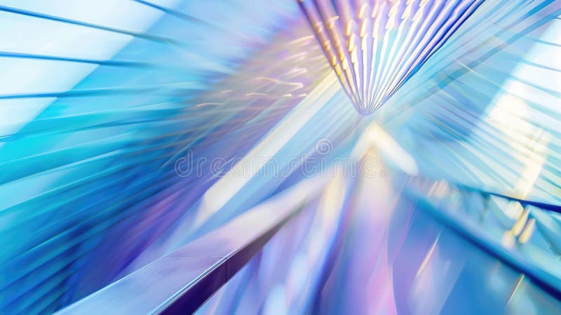 Abstract Purple and Blue Light Patterns with Circular Bokeh Effect ...