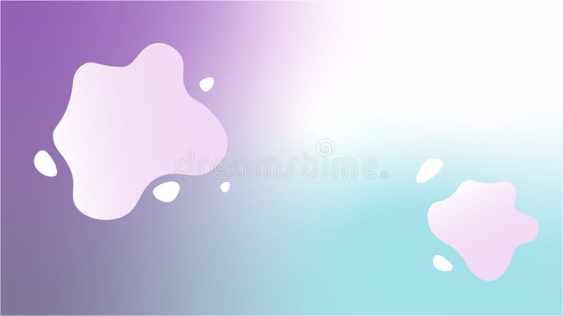 Abstract Purple, Blue and White Gradient Background with Abstract Fluid ...