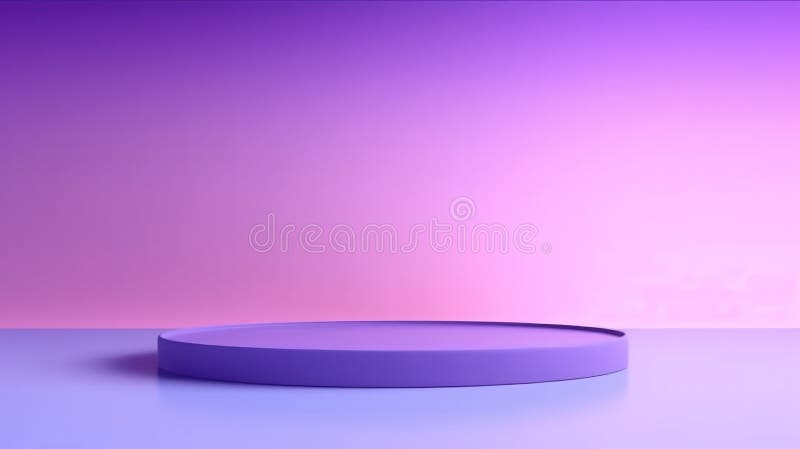 Abstract Purple Color Background for Product Presentation, AI Generated ...