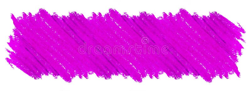 Abstract Purple Crayon on White Background. Purple Crayon Scribble ...