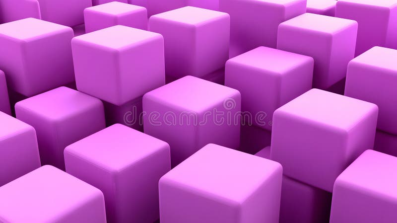 Abstract Purple Cubes 3D Background Texture Royalty Free Image Stock ...