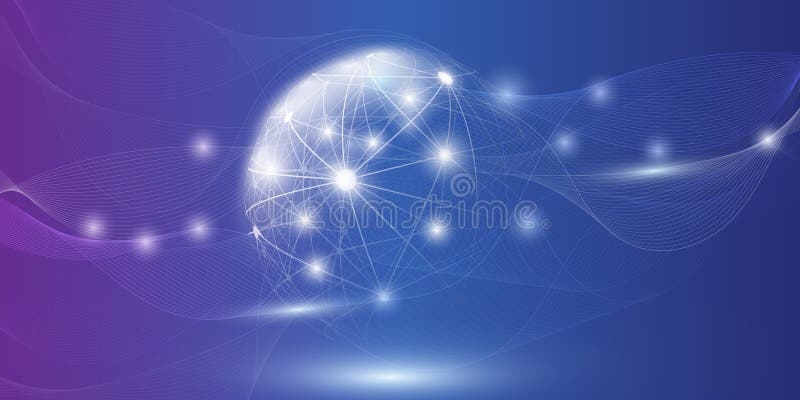 Cloud Computing Purple Futuristic Design Stock Illustrations – 3,113 ...