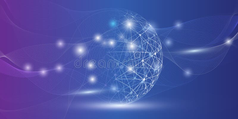 Cloud Computing Purple Futuristic Design Stock Illustrations – 3,113 ...