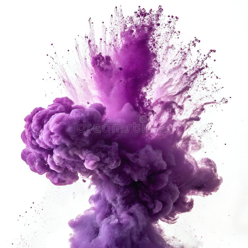 Abstract Purple Explosion stock illustration. Illustration of isolated ...