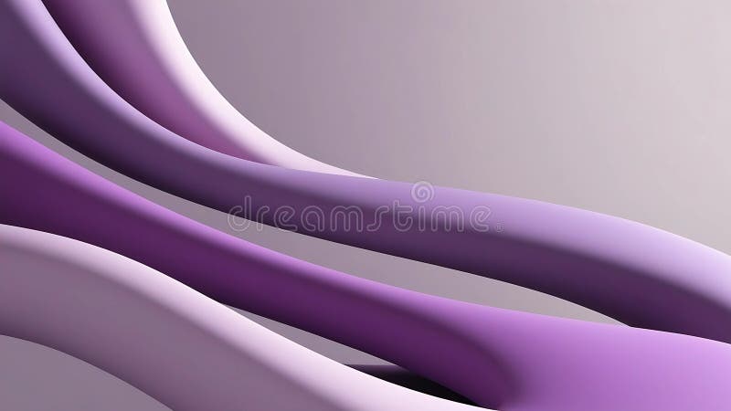 Abstract Purple Flowing Curves Background Stock Illustration ...