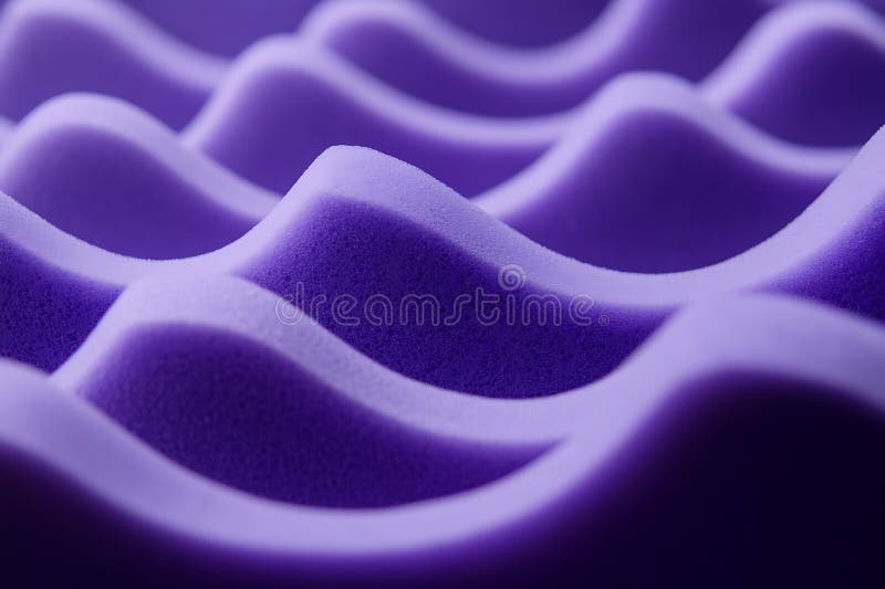 Abstract Purple Foam Texture Ai Generator Stock Illustration ...