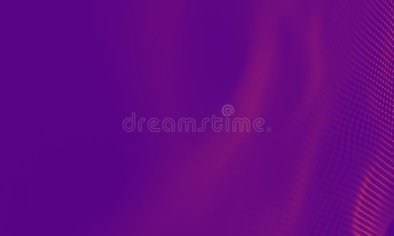 Abstract Purple Geometrical Background . Connection Structure. Science ...