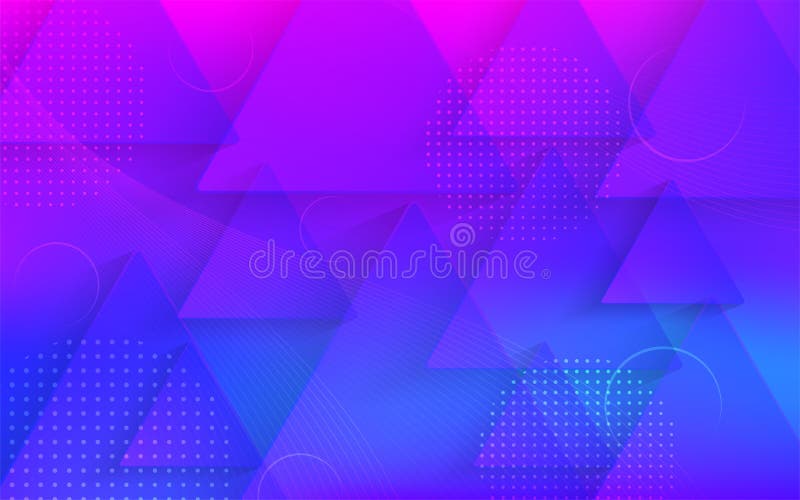 Abstract Purple Geometry Modern Background Design Stock Vector ...