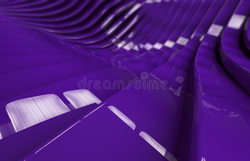 Abstract Purple Glossy Metal Background Stock Illustration ...