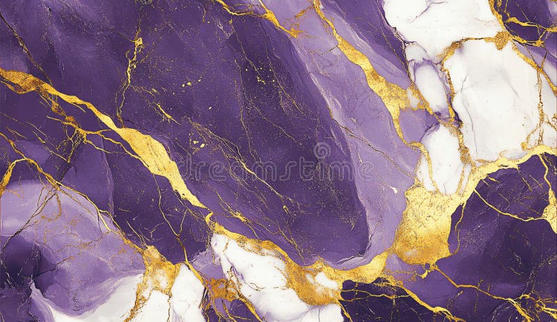 Abstract Purple and Gold Marble Texture Background High Quality Image ...