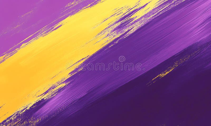 Abstract Purple and Gold Paint Strokes Background Stock Photo - Image ...