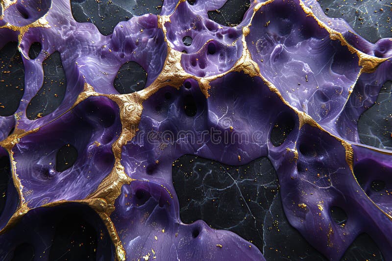 Abstract Purple and Gold Texture Stock Illustration - Illustration of ...