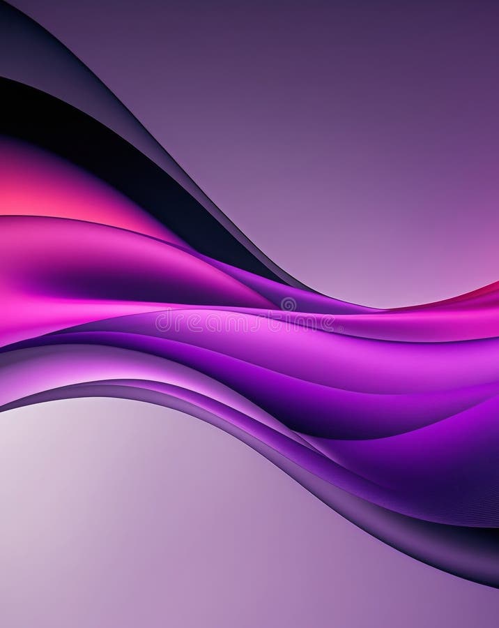 Abstract Purple Gradient Background Blending from Black To Magenta ...
