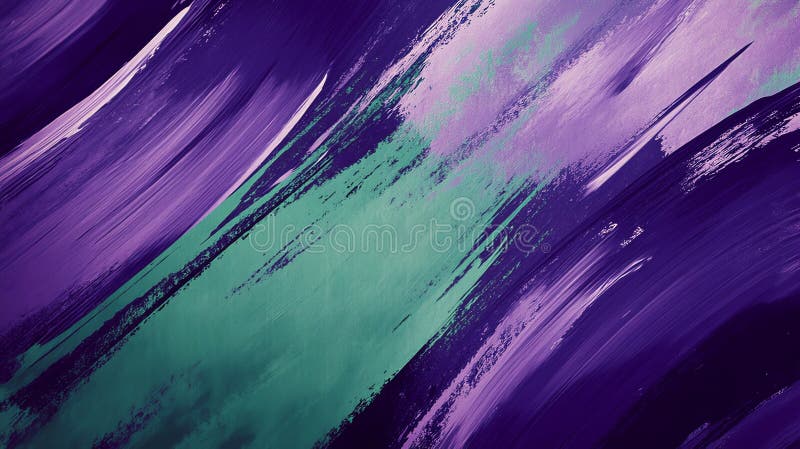 Abstract Purple and Green Paint Strokes Background Stock Photo - Image ...