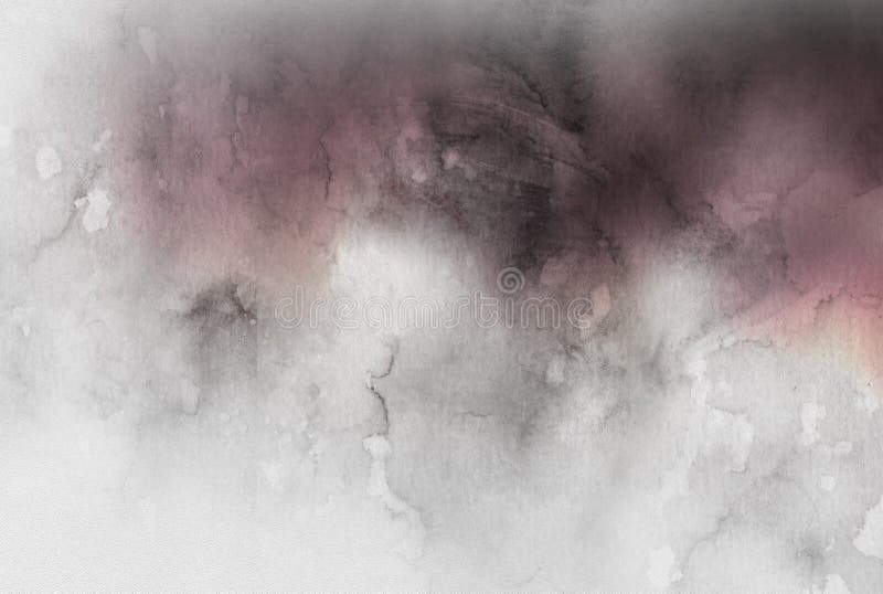 Abstract Purple and Grey Watercolor for Background. Creative Abstract ...