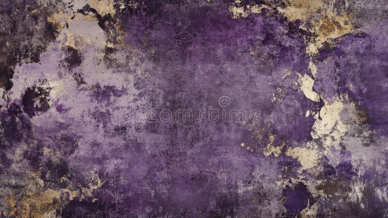 Abstract Purple Grunge Background Texture on Dark Canvas Paper Stock ...