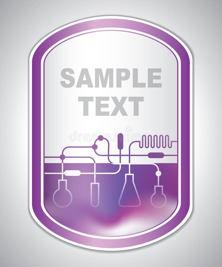 Chemical background stock vector. Illustration of abstract - 24334900