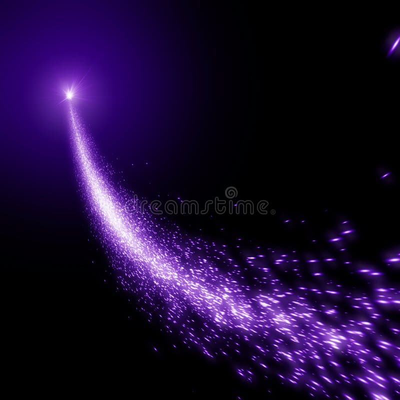 Abstract Purple Light Trail Background Stock Illustration ...