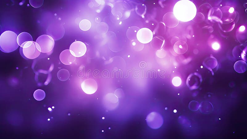 Abstract Purple Lights Background Stock Illustration - Illustration of ...