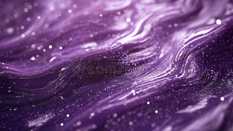 Purple Sparkling Liquid Flowing Abstract Beauty Stock Photos - Free ...