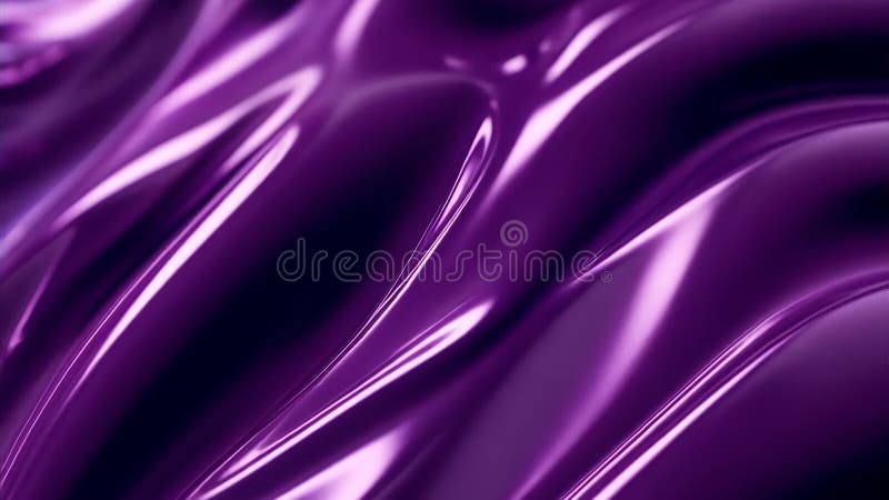 Abstract Purple Liquid Waves Animation with Smooth Flowing Motion Stock ...