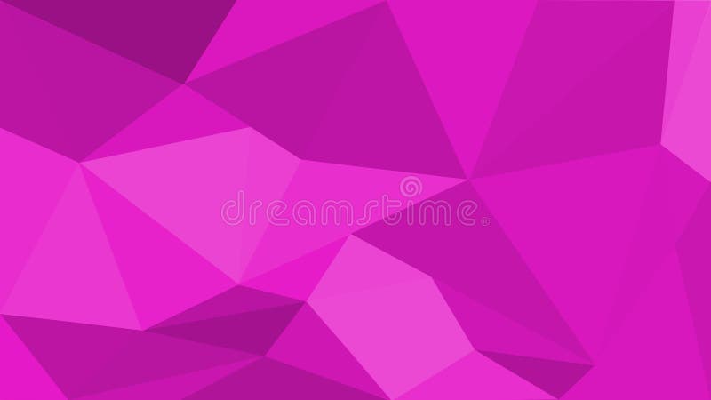 Abstract Purple Low Poly Backdrop. Beautiful Geometric Mosaic Stock ...