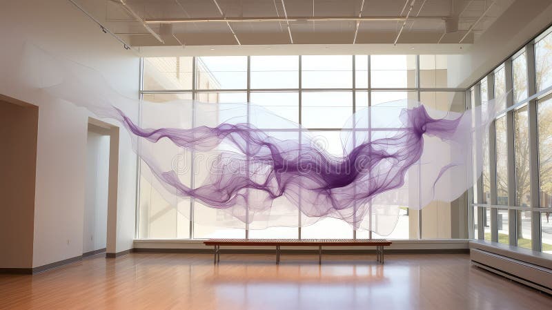 Abstract purple mesh stock illustration. Illustration of woven - 375035681